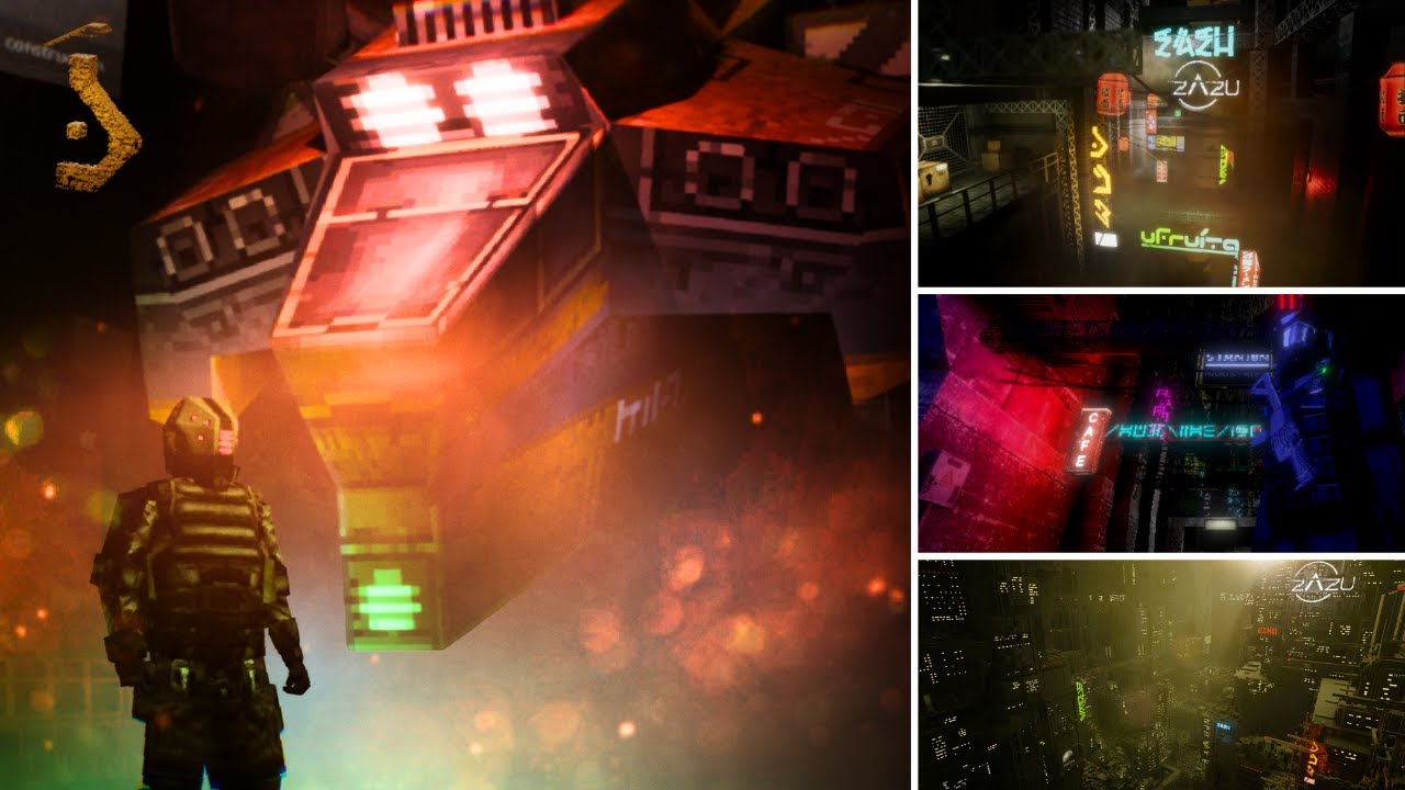 beta decay | an ambitious cyberpunk voxel RPG - YouTube