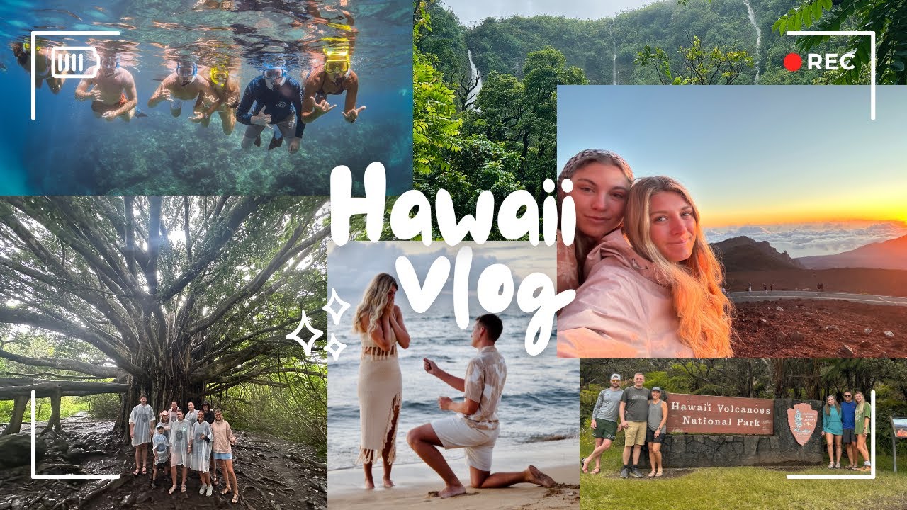 Hawaii vlog // Family trip // the one where we got engaged - YouTube