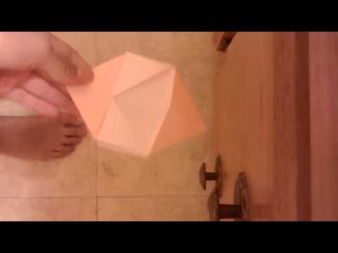 How to make a origami heart #21video