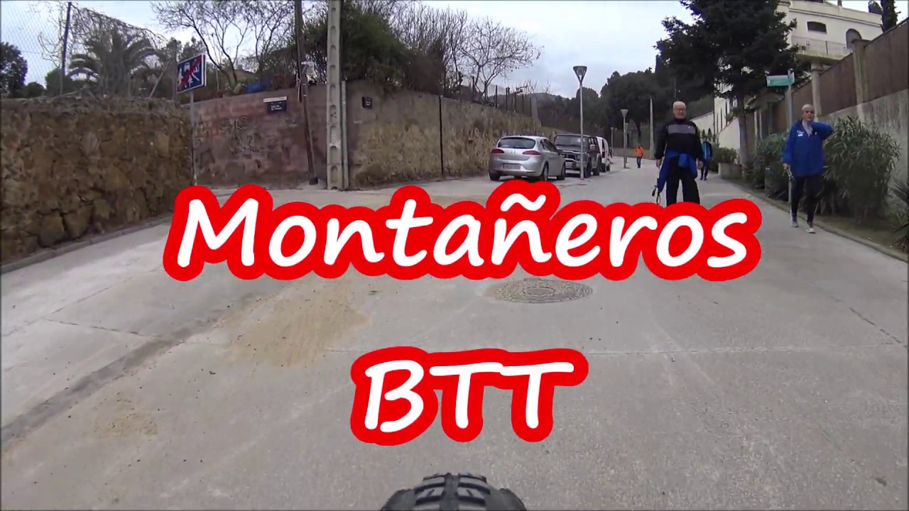 MONTAÑEROS BTT - Bajada a la Font de l' Alsina (Sierra de Marina) - YouTube