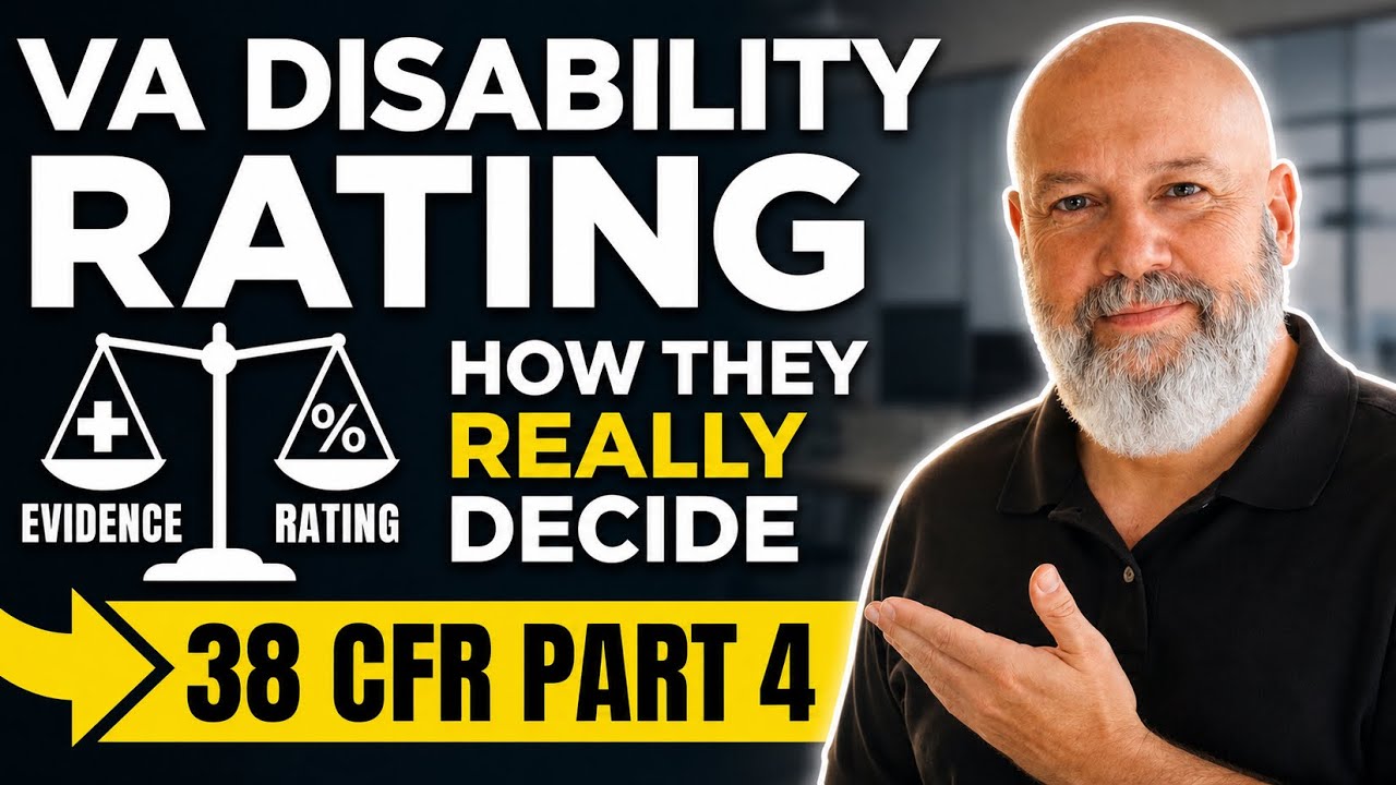 What the VA REALLY Uses to Decide Your Disability Rating (38 CFR ...