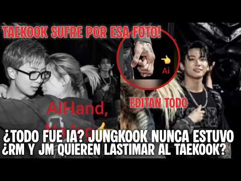 JIKOOK ES FALSO? JIMIN QUERIA LASTIMAR AL TAEKOOK CON ESTA FOTO RM LO AYUDO?