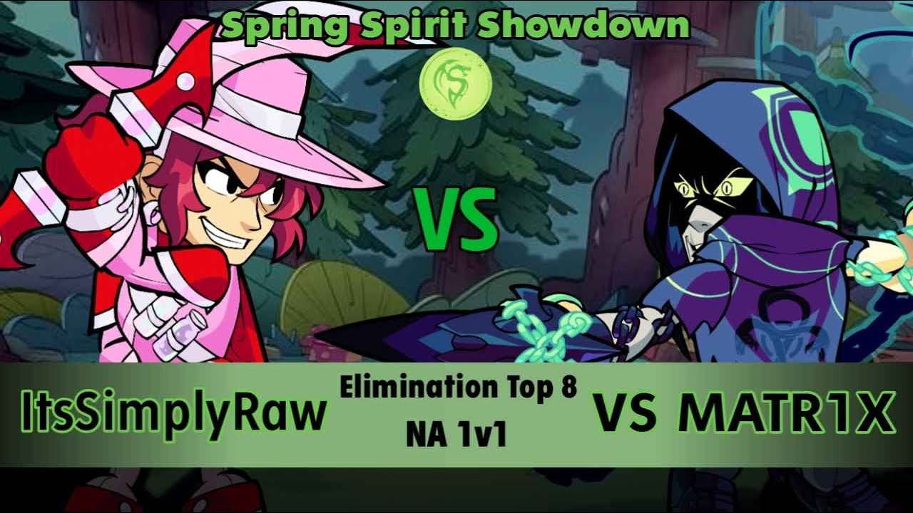 ItsSimplyRaw vs VS MATR1X - Elimination Top 8 - Spring Spirit Showdown - NA 1v1 - YouTube