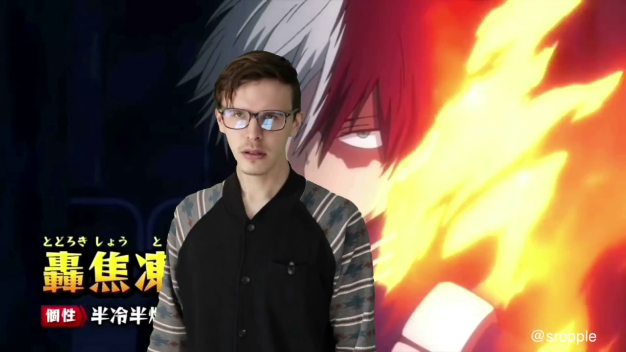 I put a green screen over Shōto Todoroki for 31 seconds - YouTube