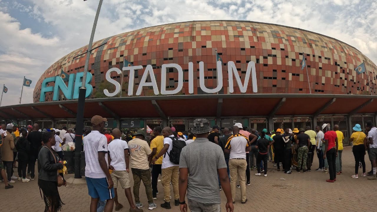 BEFORE THE FOOTBALL MATCH Kaizer Chiefs vs Sundowns at the biggest ...