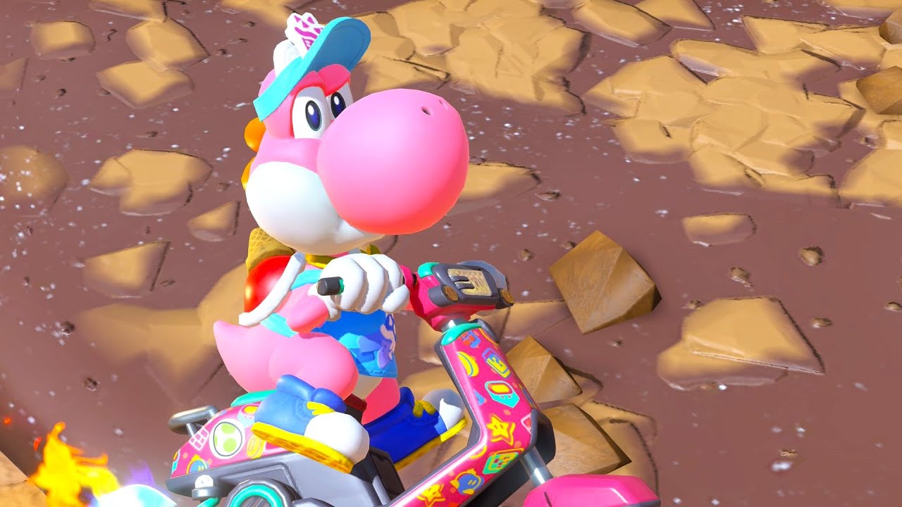 Mario Kart World - Soft Serve Yoshi - YouTube