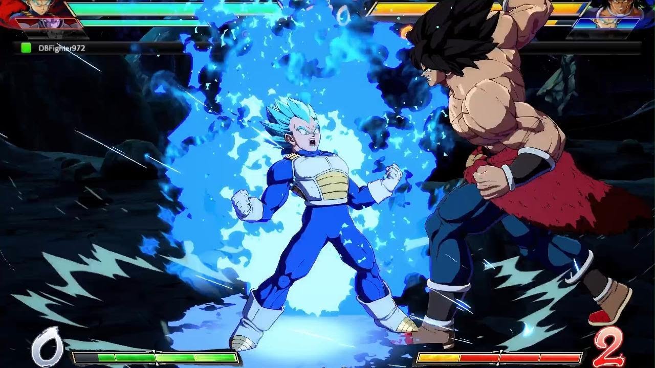 DRAGON BALL FighterZ 2 Set Arena SSB Gogeta Vegeta DBS vs SSB Goku ...