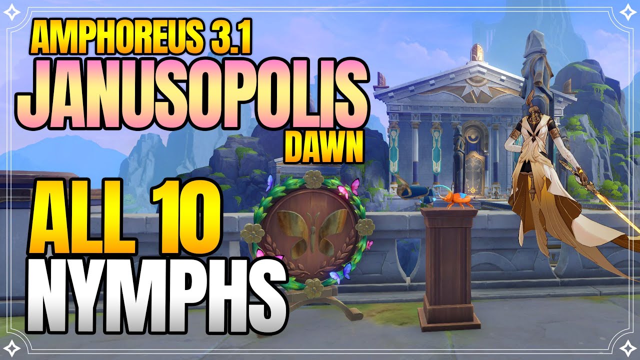 All Nymphs in ''Sanctum of Prophecy'' Janusopolis - Amphoreus 3.1 ...