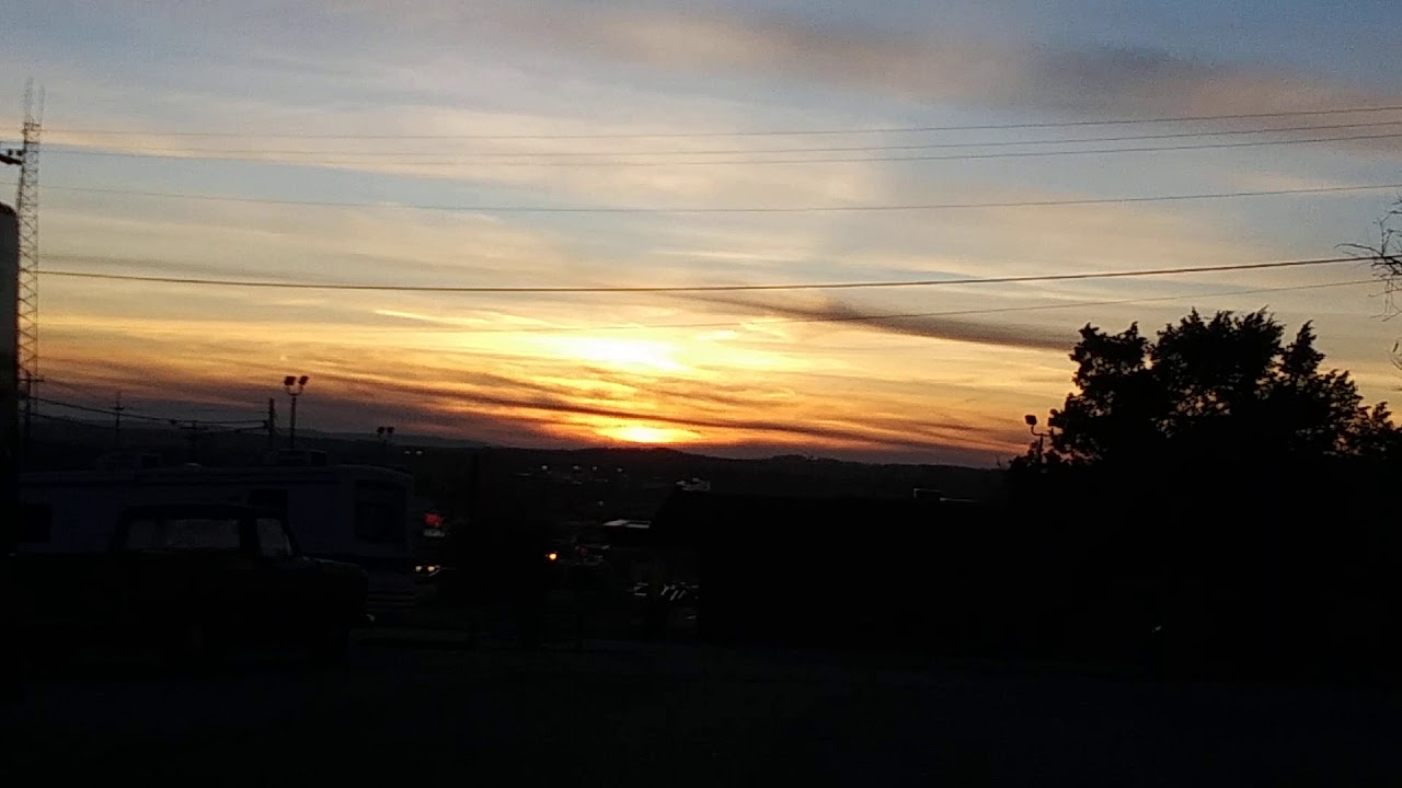 Sunset in Mountain Home, AR - YouTube
