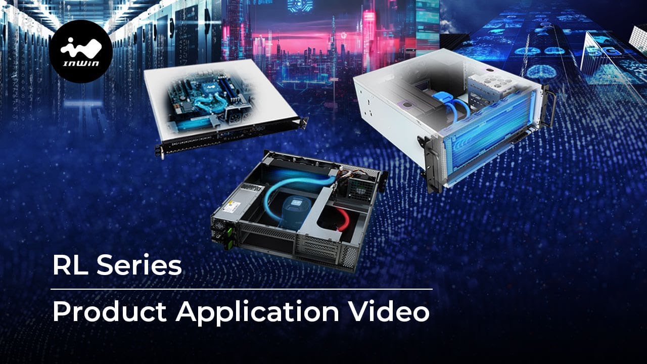InWin RL Series Product Application | Liquid-Cooled Server Chassis | IW ...