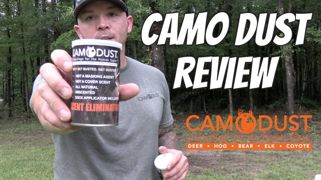 Camo Dust Review // Scent Control // giveaway! - YouTube