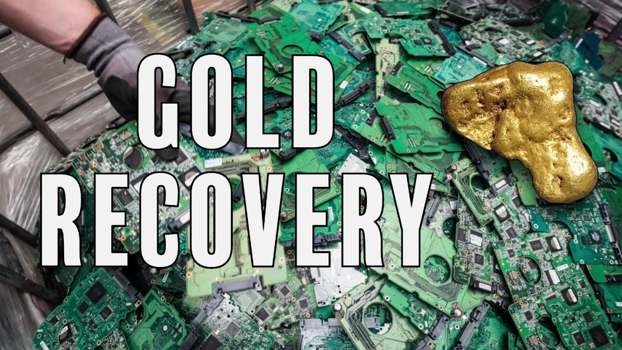 Gold From Computer Components - YouTube
