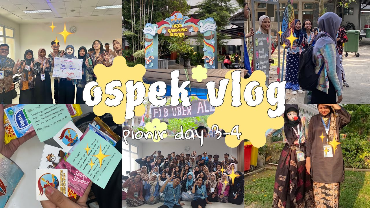 Ospek Vlog || PIONIR UGM’24 day 3-4 || part 2 - YouTube