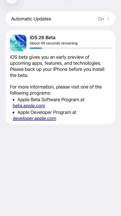 iOS 26 Beta 2 is now LIVE 😍 #Apple #iPhone #ios26 #shorts #short #viral #trending #fyp #foryou # ...
