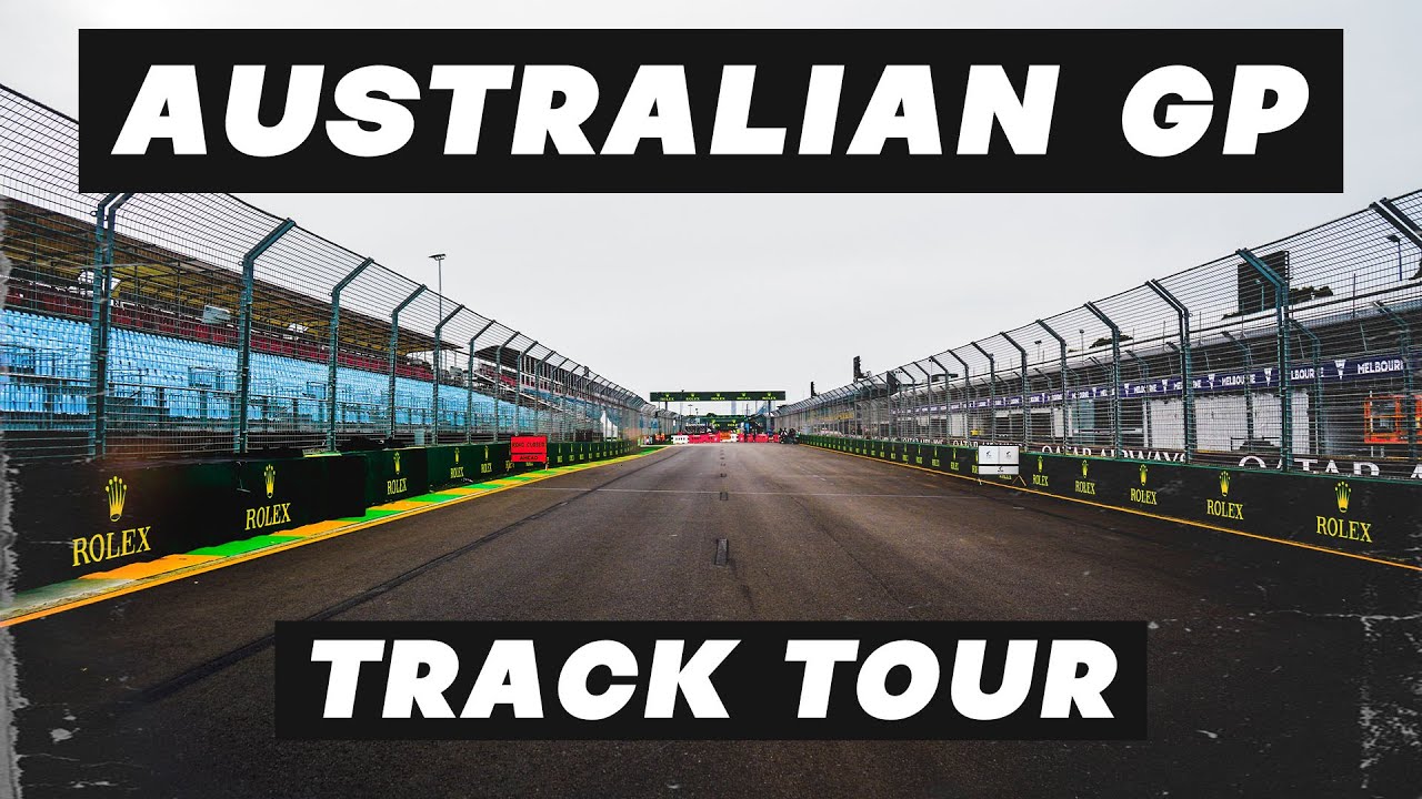 Albert Park F1 Circuit IS READY (2023 Track Tour) - YouTube