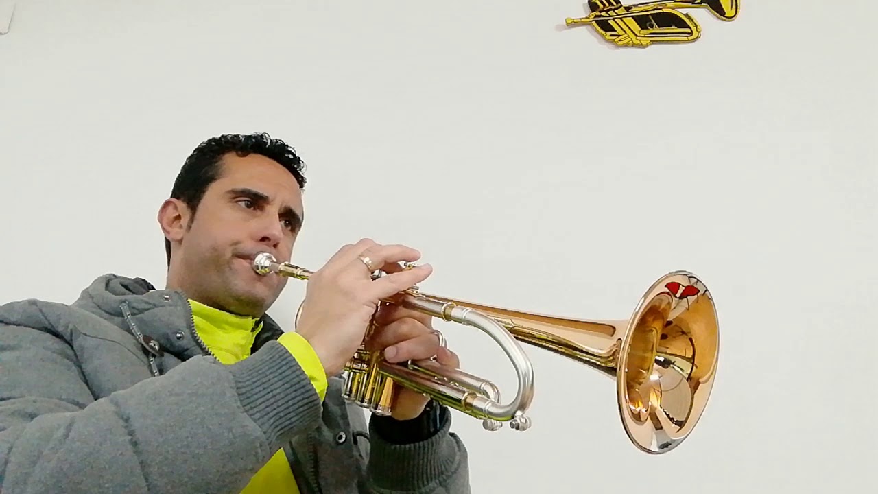 JAZZ ETUDE FOR TRUMPET SY PLATT (C MAYOR) - YouTube