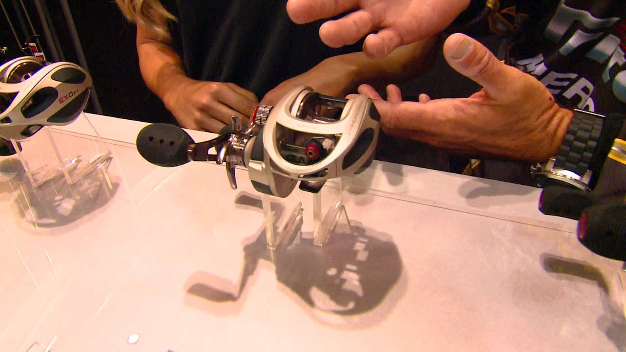 Quantum's new EXO series 200 and 300 reels at ICAST 2012 - YouTube