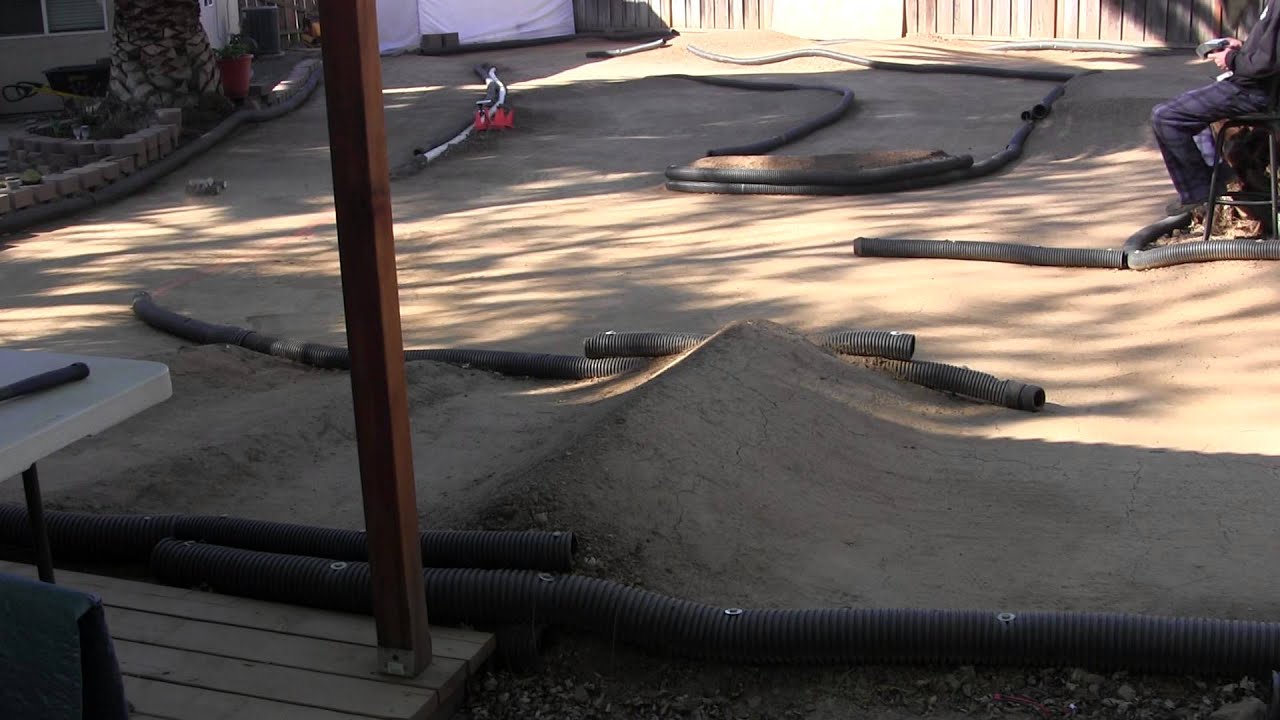 Backyard RC Track - B4.2 Track Practice - YouTube