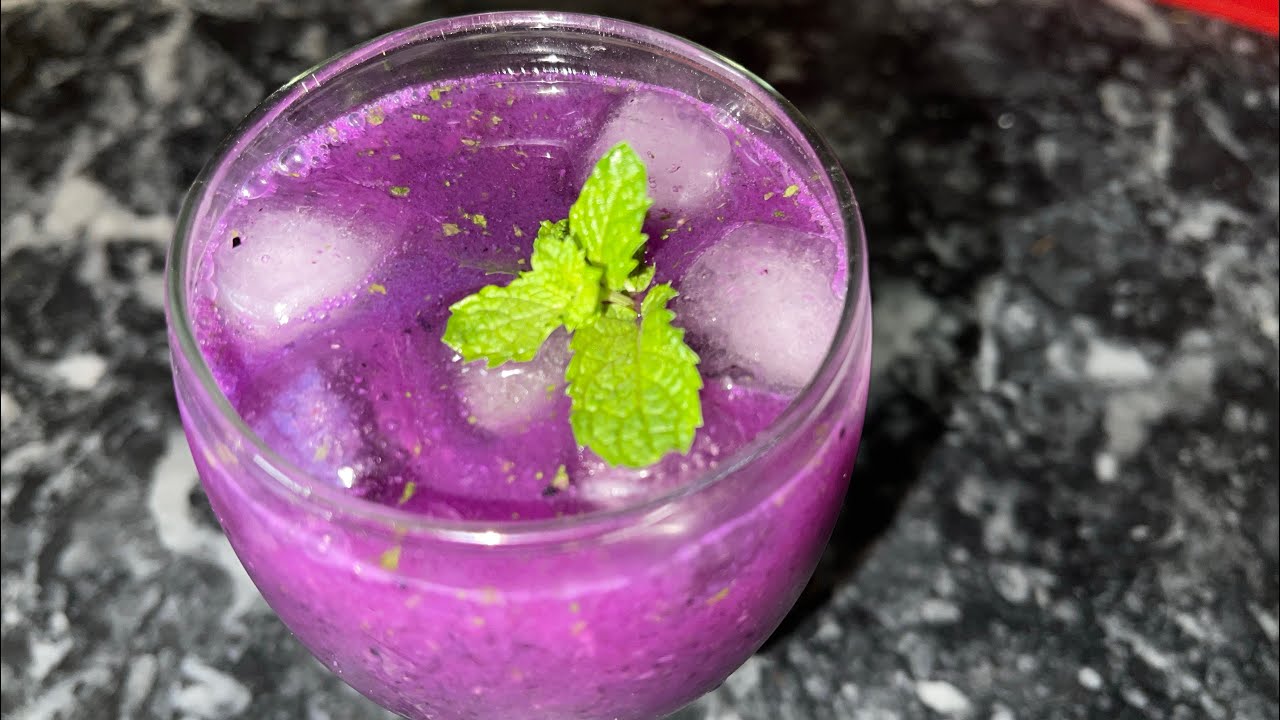 Summer Special Jamun Drink Recipe | Jamun Juice | Refreshing Drink ...