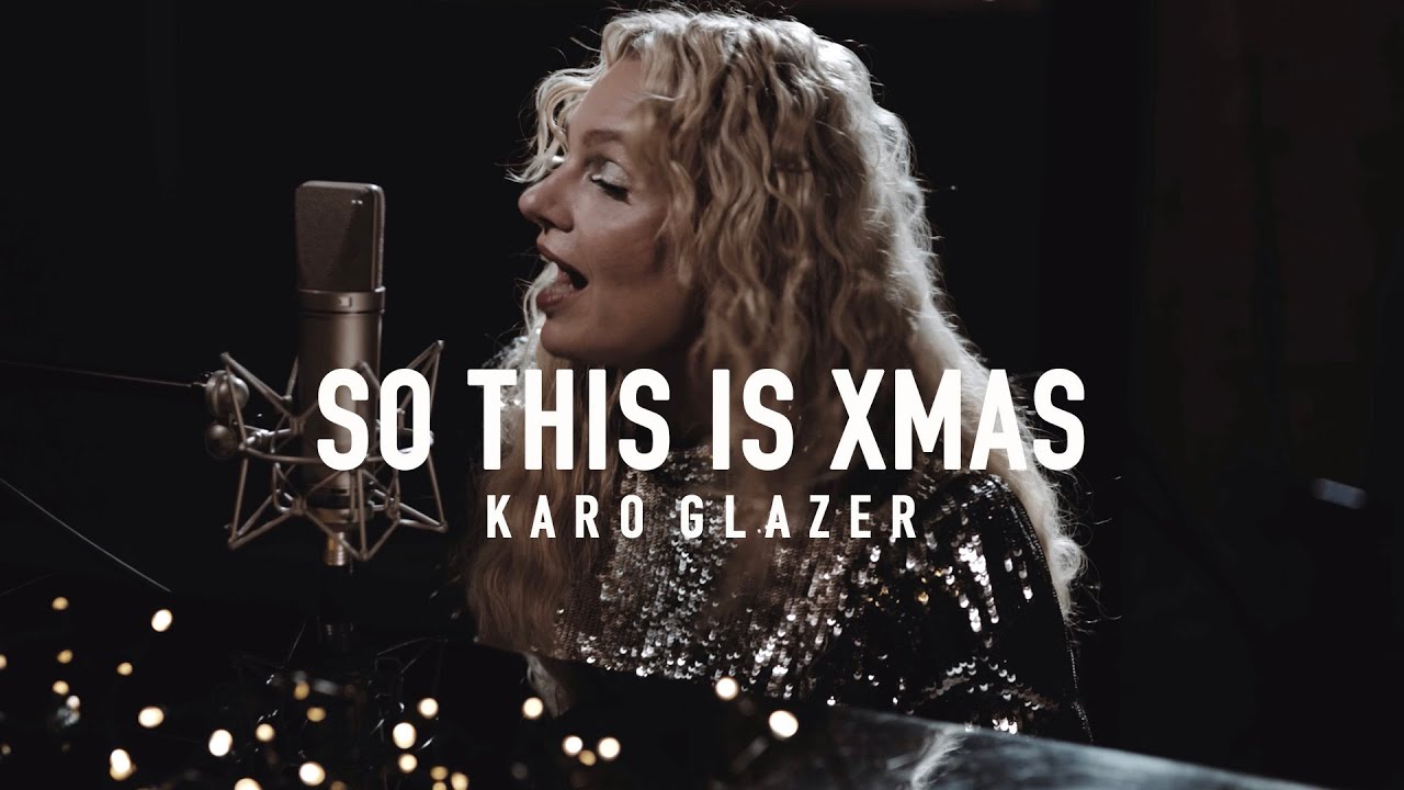 Karo Glazer - So This Is Xmas ( Official Music Video ) - YouTube