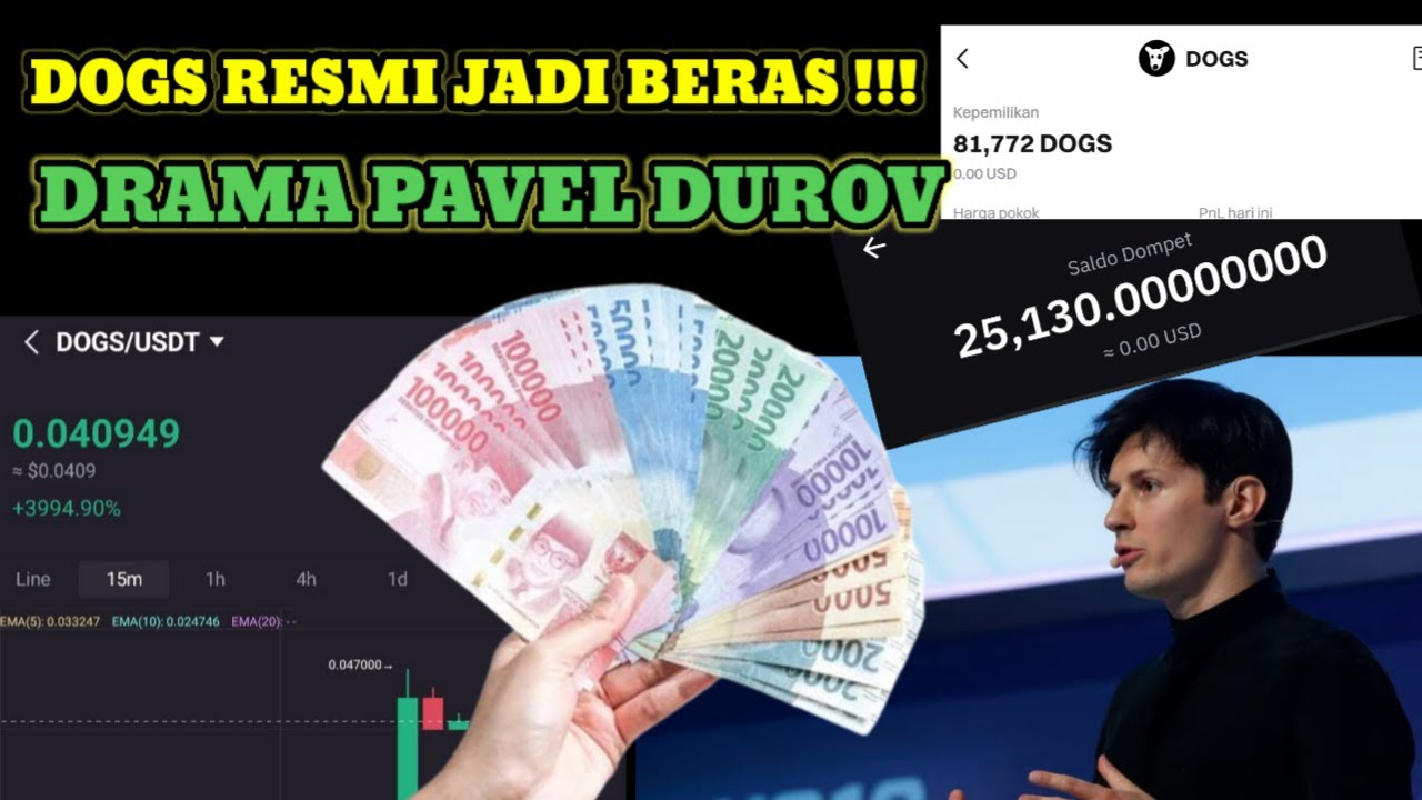 DOGS SAYA RESMI JADI BERAS !! CEK WD LANDING CARA JUAL DOGS DRAMA PAVEL ...