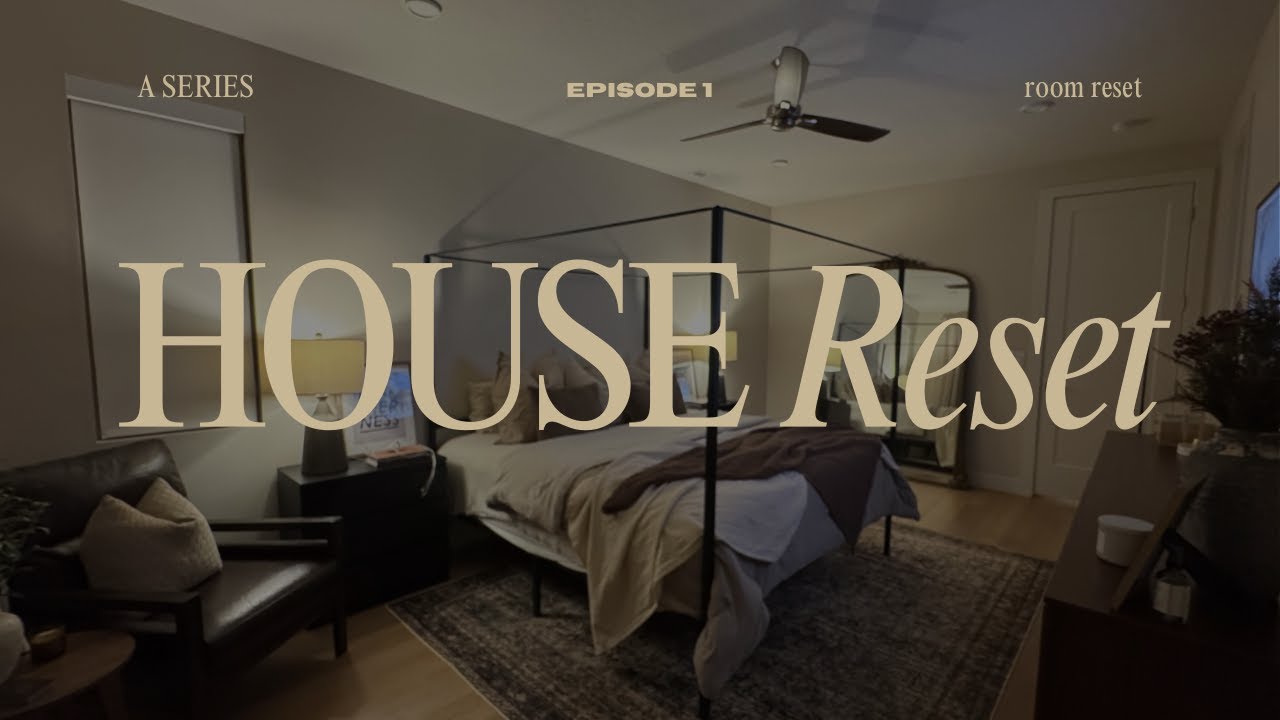 RESET SERIES EP. 1 (bedroom reset, clean with me) - YouTube