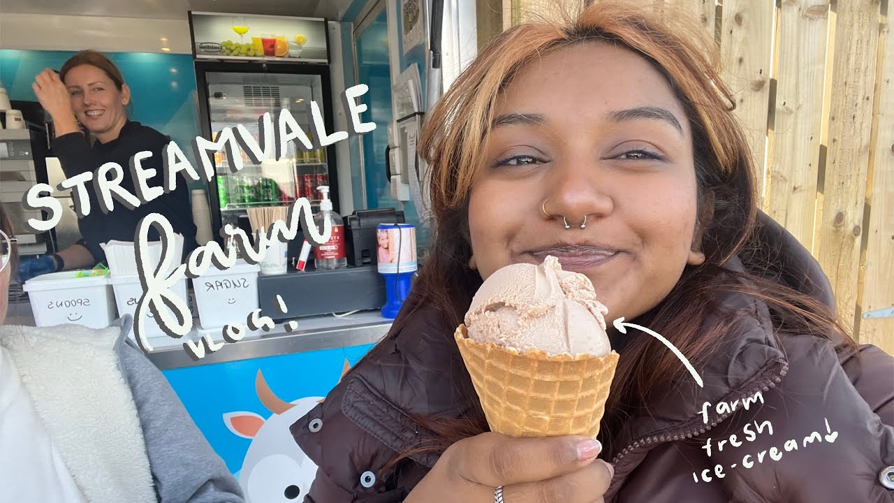 STREAMVALE FARM VLOG || Animal Feeding, Fresh Ice- Cream, Mini Zipline ...
