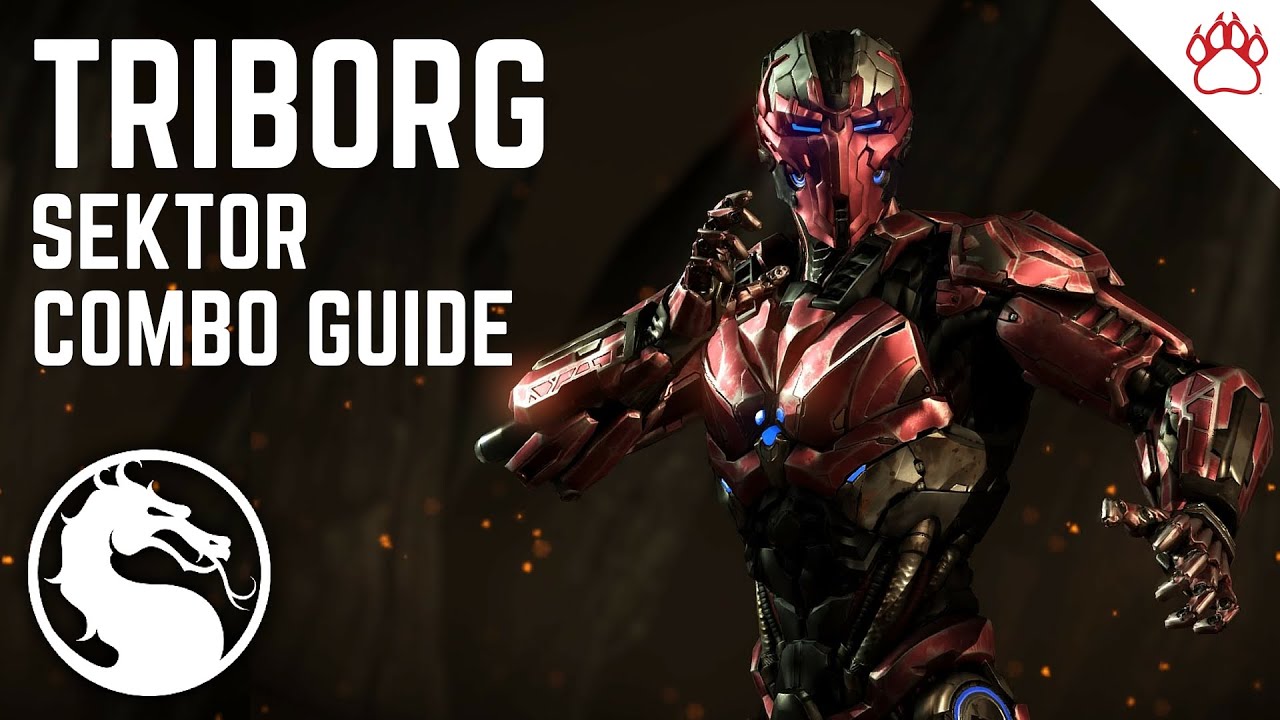 Mortal Kombat X: Triborg (Sektor) Complete Combo Guide 13%-50% - YouTube