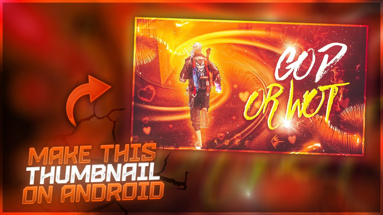 How To Make Attractive Looking Montage Thumbnail For Free Fire ...