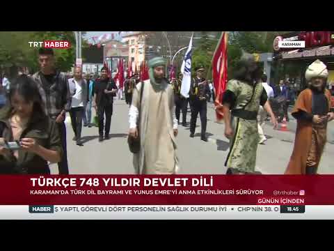 KARAMAN’DA TÜRK DİL BAYRAMI VE YUNUS EMRE’Yİ ANMA ETKİNLİKLERİ