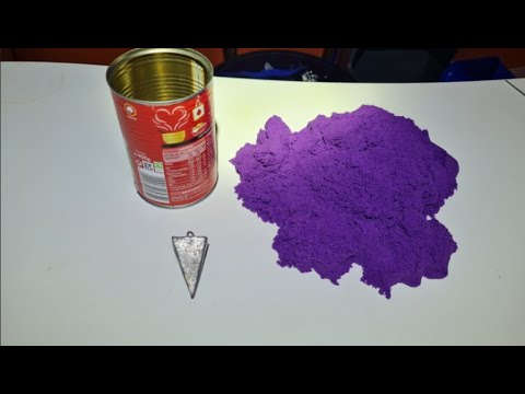 Making Pyramid Leads/Pyramid Sinkers using Kinetic Sand - YouTube