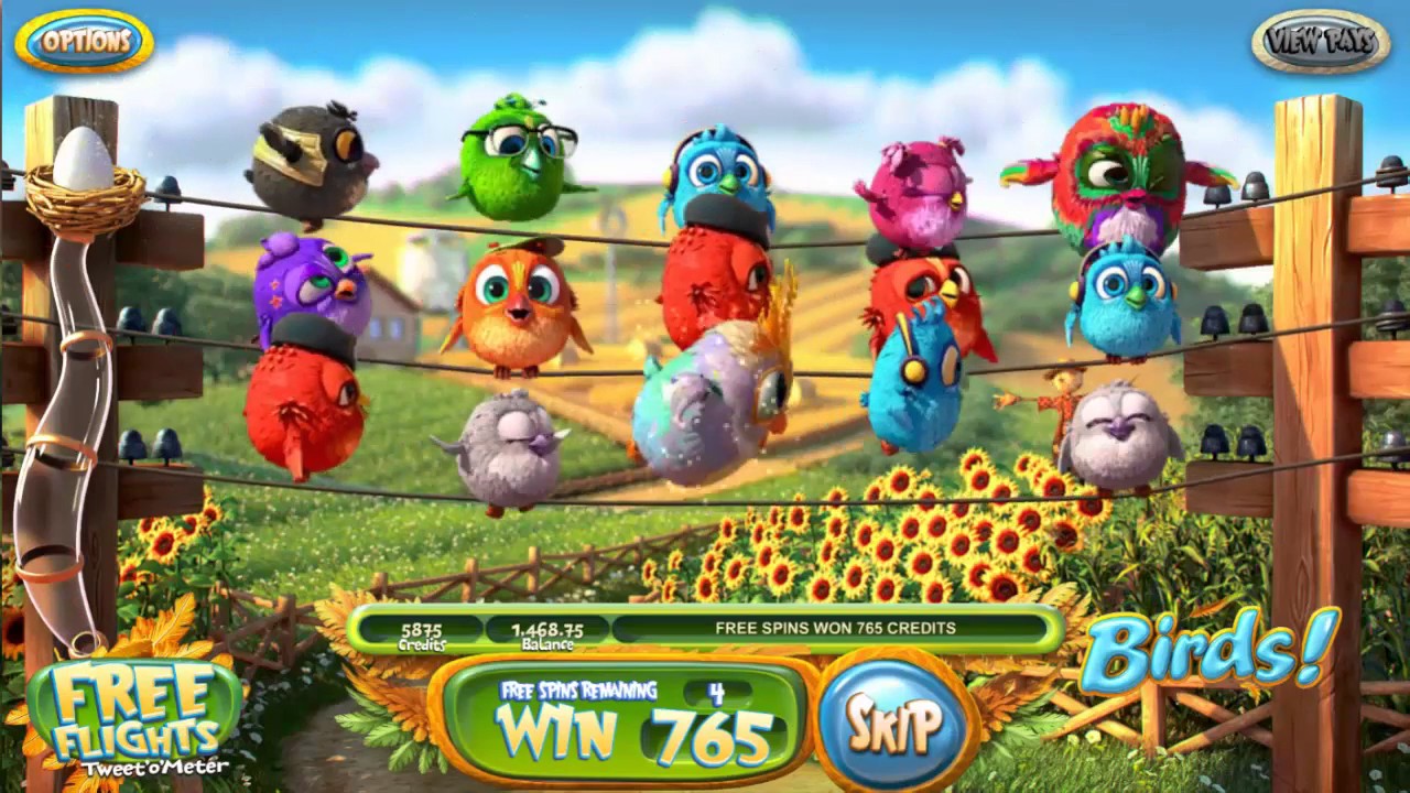 Birds Betsoft Online 3D Slot gameplay - YouTube