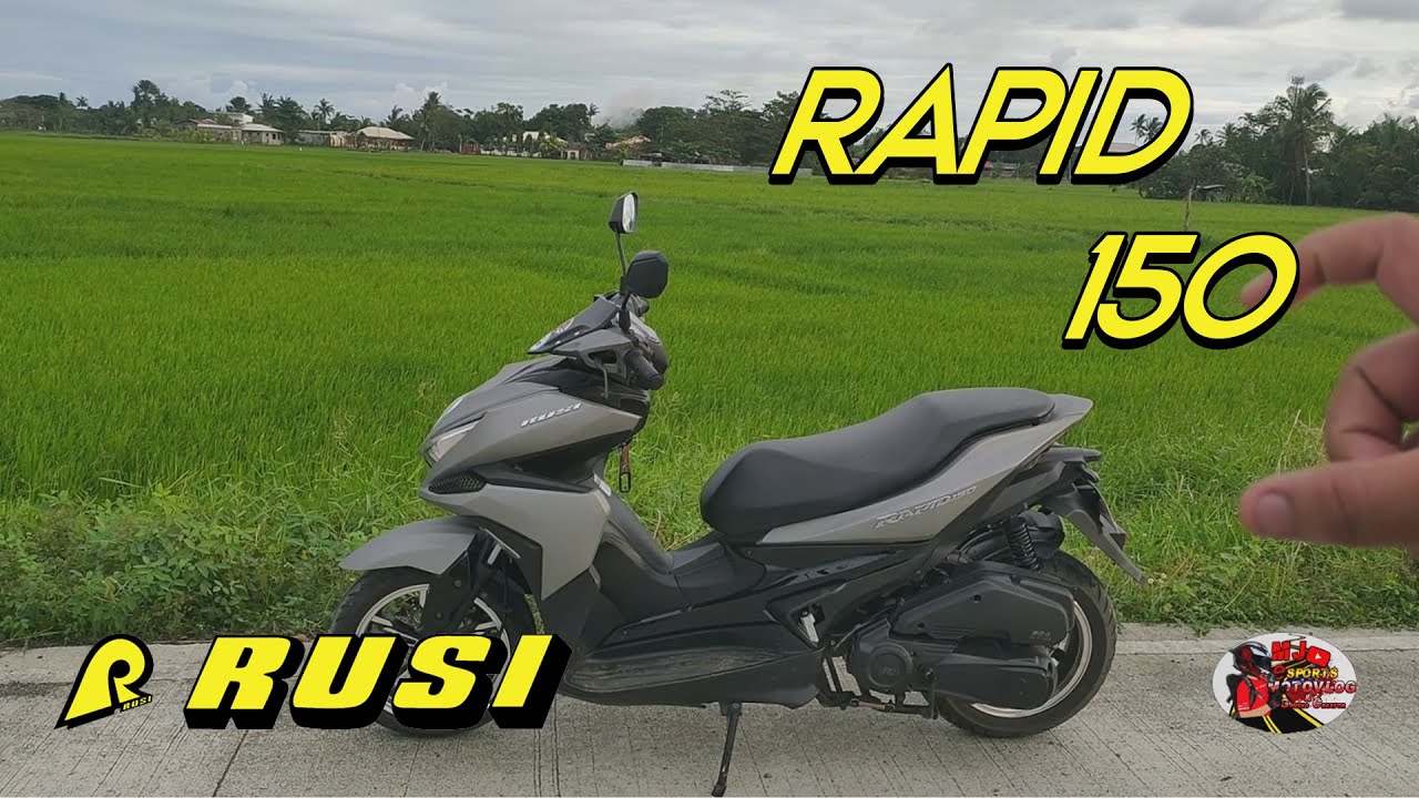 RUSI RAPID 150 REVIEW - YouTube
