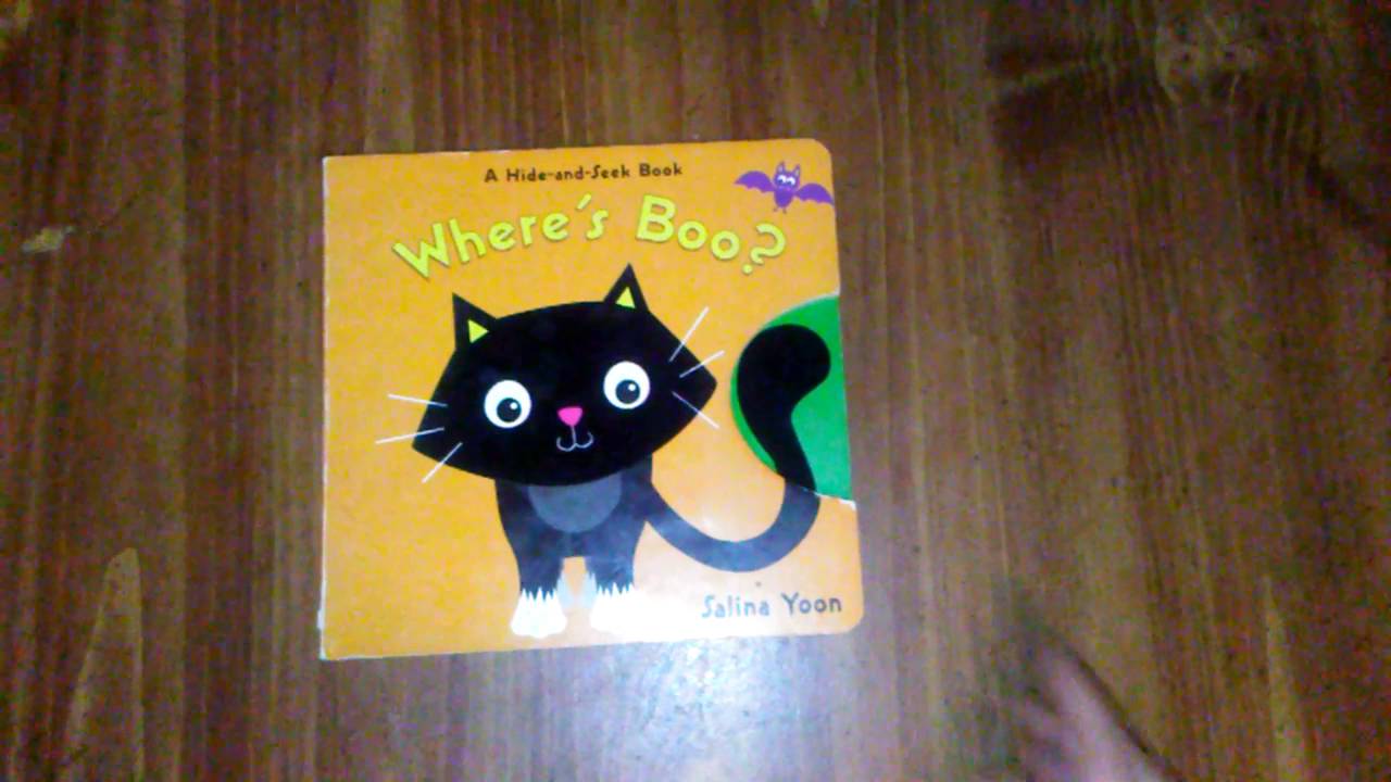 Read-Aloud "Where's Boo" a kids book By Salina Yoon a childrens book ...