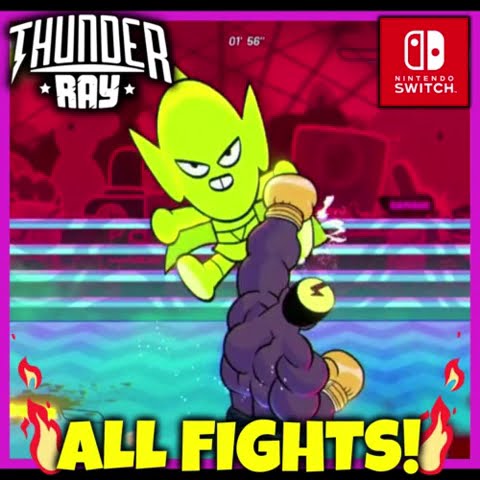 Thunder Ray (ALL FIGHTS) Nintendo Switch - YouTube