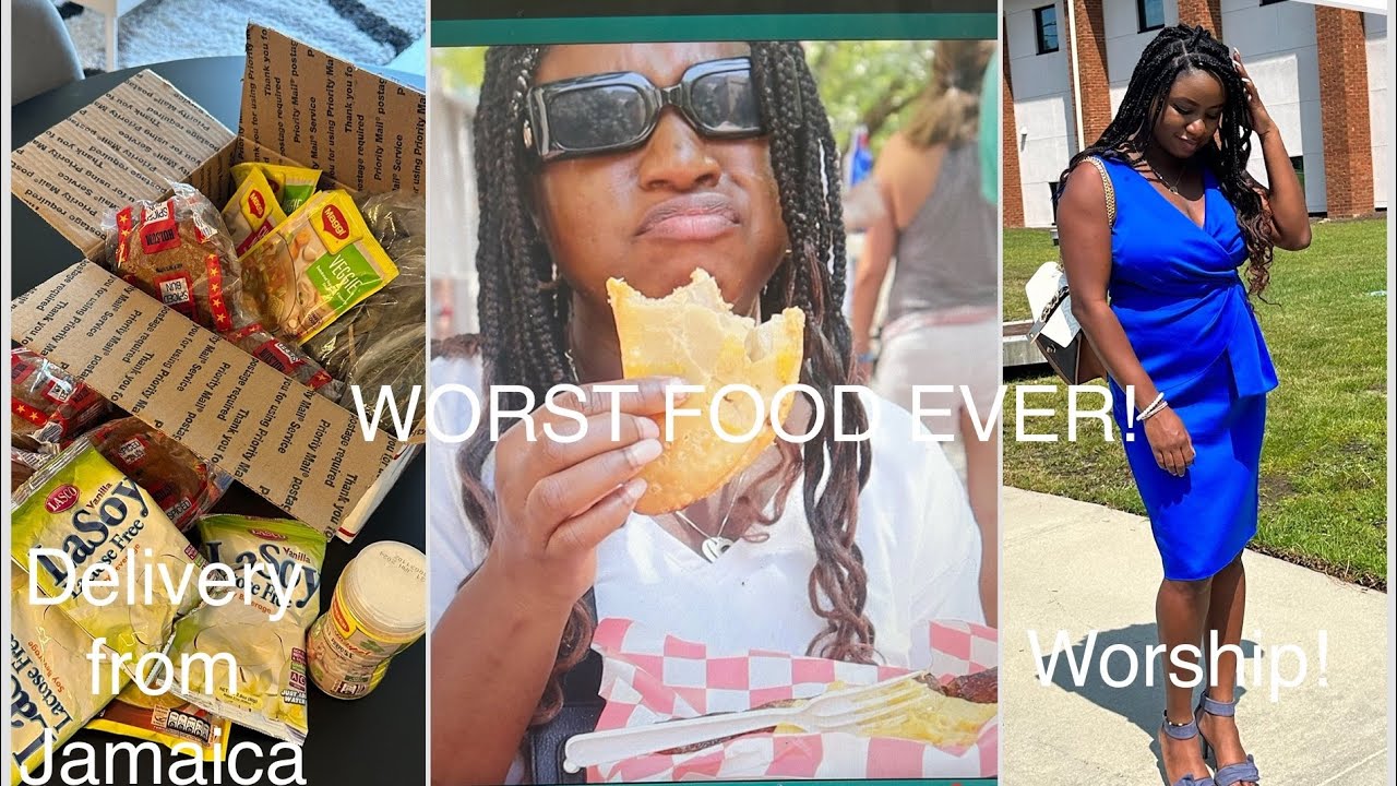 WORST FOOD EVER! + DELIVERY FROM JAMAICA + WORSHIP - YouTube