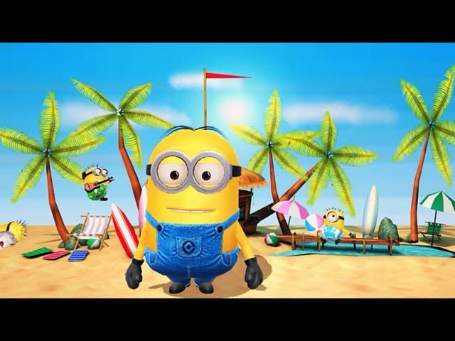 Despicable Me 2 Minions Beach