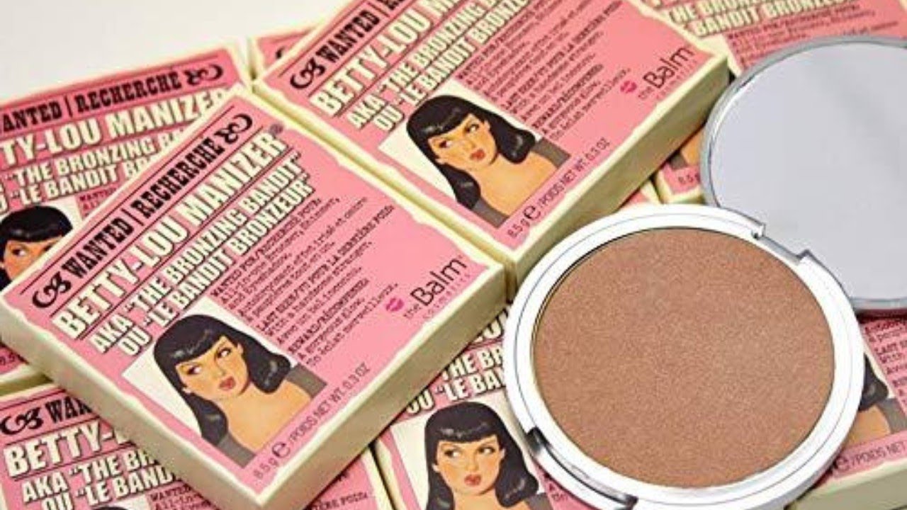 The Balm Original (BETTY-LOU MANIZER) Bronzer Swatch and Honest Reviews ...