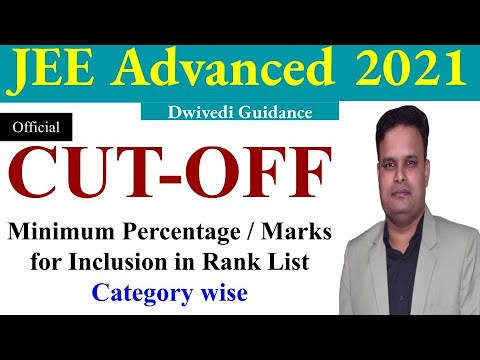 jee advanced 2021 cut off | jee advanced cut off 2021 | jee advanced ...