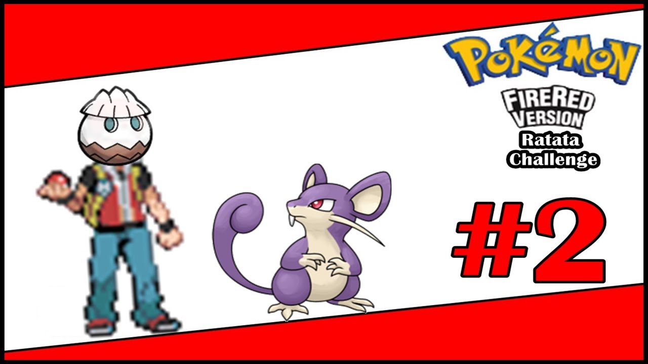 Pokemon Fire Red, Rattata Challenge #2 - Atravessando o Mt. Moon - YouTube