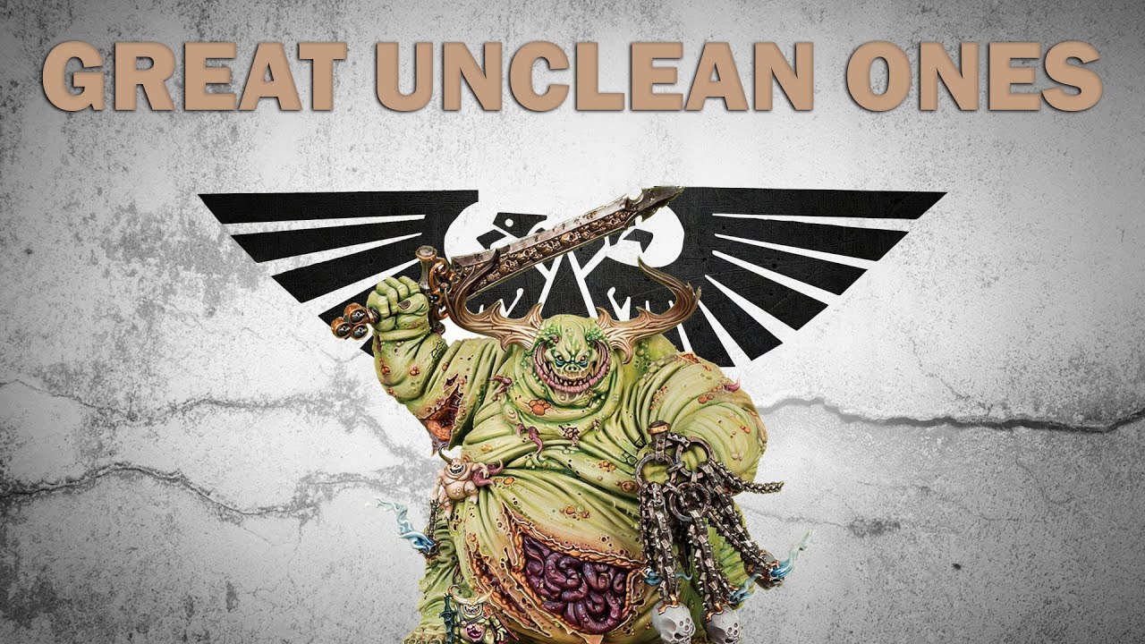 [WARHAMMER 40K] Great Unclean Ones - Nurglova monstra - YouTube