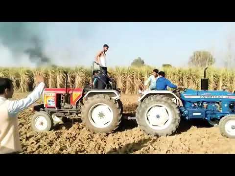 Tractor Fight In Punjab | Stunts, Tochan, Scene, - In Haryana - YouTube