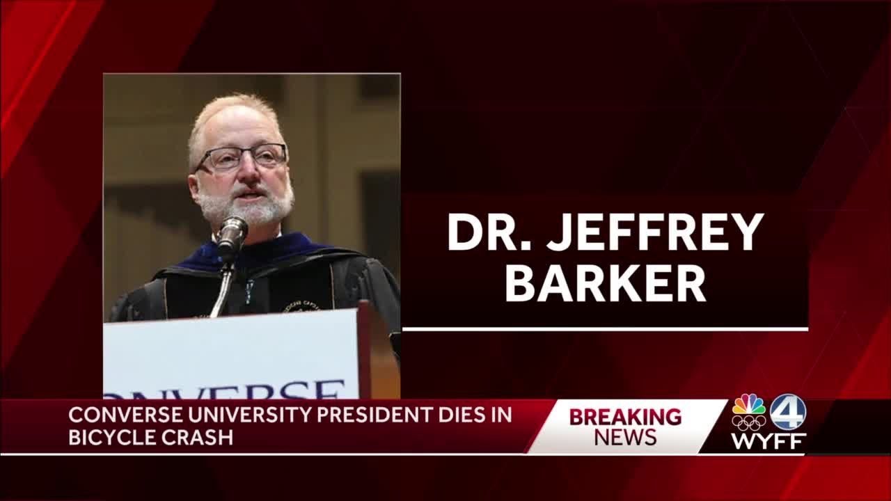 President of Converse University dies after falling off bike ...