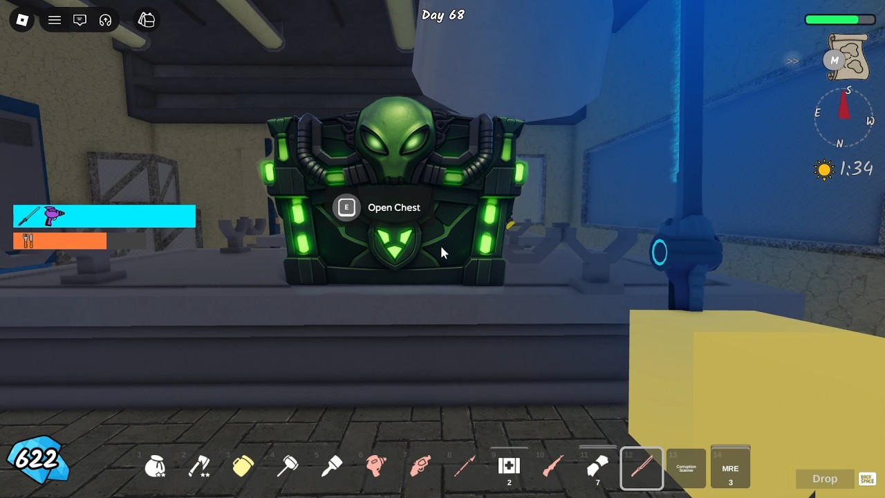 I FOUND A New ALIENS CHEST in 99 Night in The Forest! - YouTube