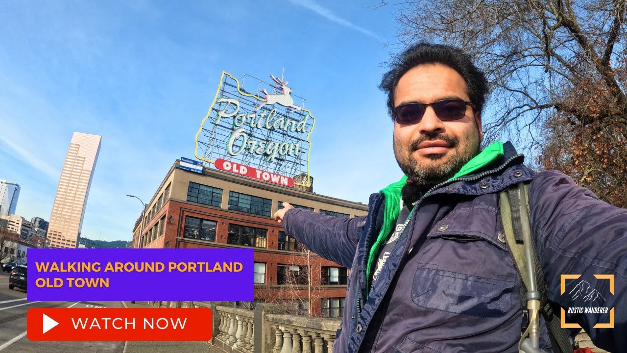 Walking around Portland Downtown | The Rustic Wanderer - YouTube