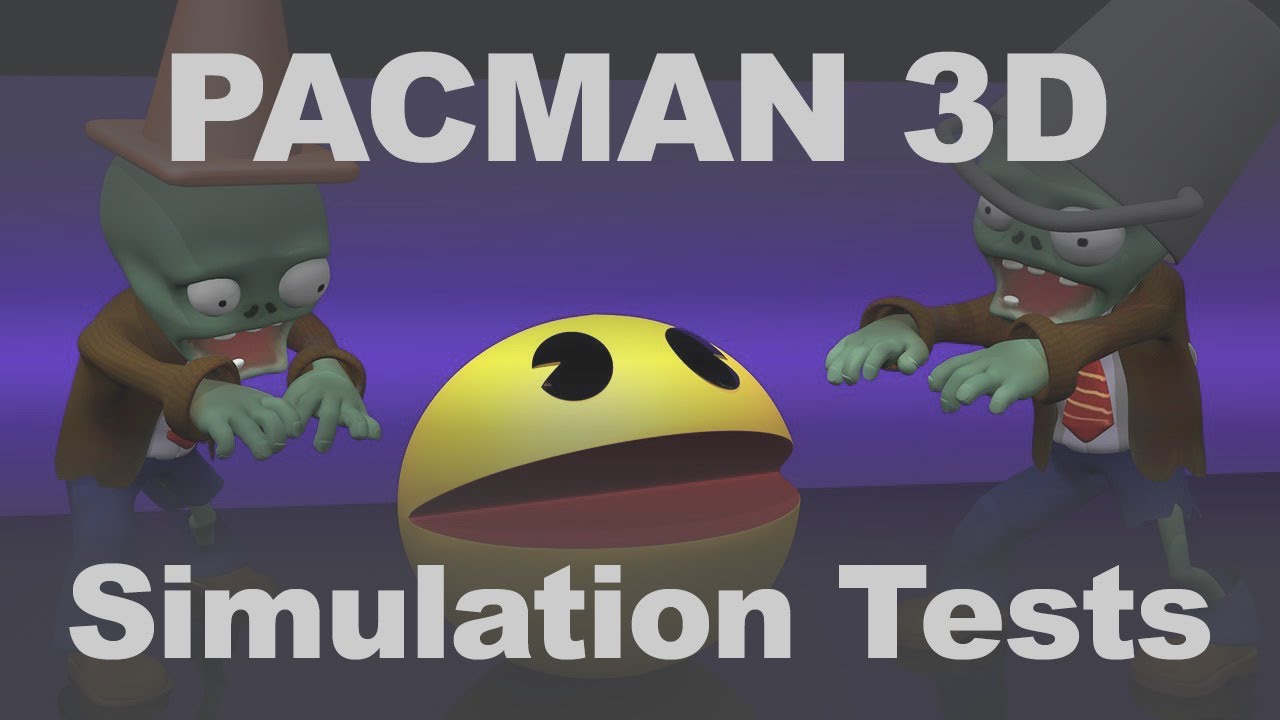 Pacman and Plants vs Zombies [The Battle] - YouTube