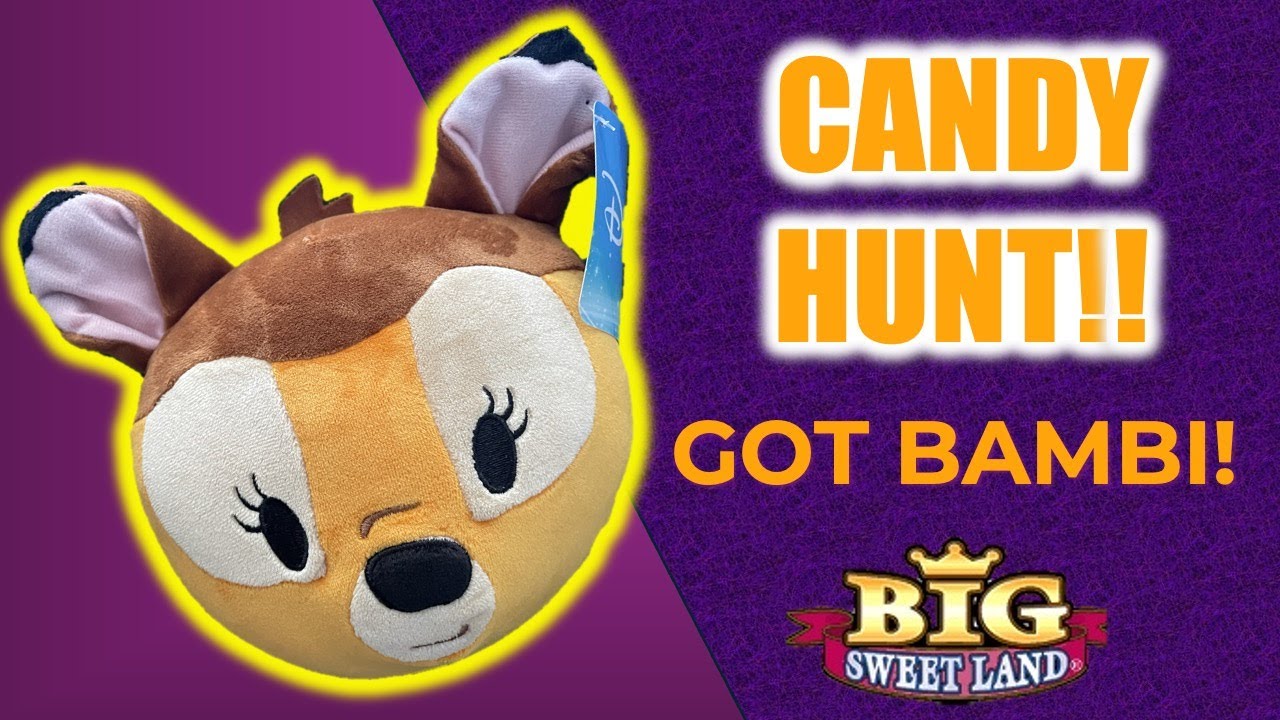 Big Sweet Land, Candy Hunt?? Bambi plush!!!! - YouTube