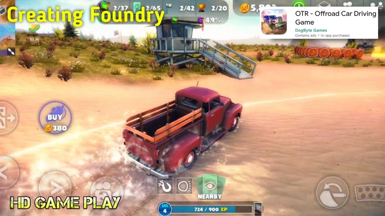 OTR - offroad car driving: open world Game HD Gameplay | Episode - 2 ...