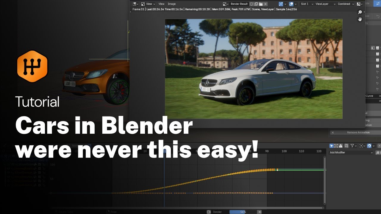 The Only Blender Car Tutorial You’ll Ever Need | traffiq tutorial - YouTube
