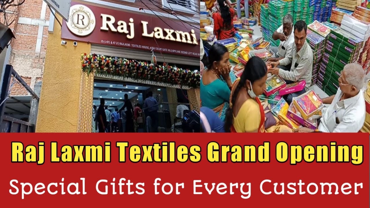 Festival Season Special Dhamaka // Most Welcome to Raj Laxmi Textiles // Special Gift for ...
